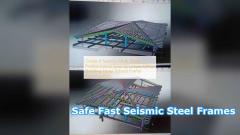 Grade 8 Seismic Steel Building Prefabricated Frame Solution