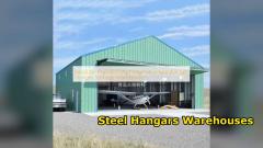 Steel Aircraft Hangar Storage Warehouse Solutions