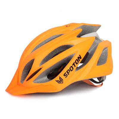 China Yellow In Mold Ladies Cycle Helmets Safety Lightweight With Adjustable Strap for sale