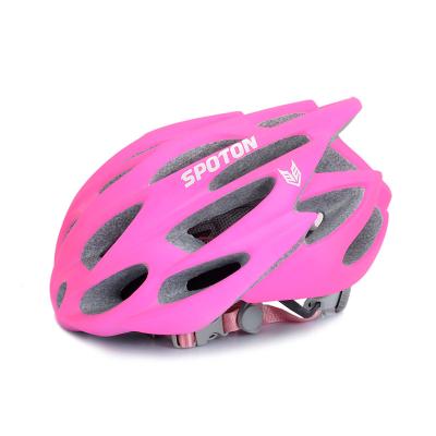 China In Mold Road Bike Helmet / Adult Bicycle Helmet Red Green 27 Hold for sale