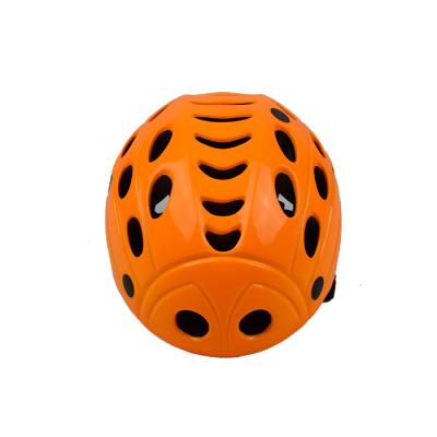 China Novelty Kids Bicycle Helmet , Oranger Skateboard Helmet Protec for sale