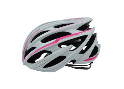 China Custom Bicycle Helmet With Visor , 22 Hole Youth Bike Helmet In Mold for sale