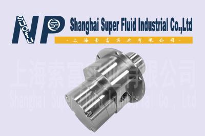 Cina Pompa a ingranaggi miniatura di resistenza della corrosione 60, pompa a ingranaggi dell'acciaio inossidabile SS316 in vendita
