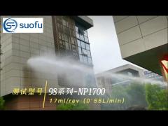 High Pressure Mini Water Cooling Pump Strong Viscosity Self Priming