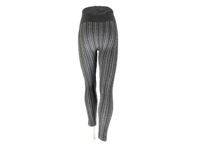 Cina Il vello strutturato di sguardo ha allineato Legging che l'alta vita ha spazzolato le ghette in vendita