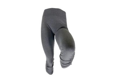 Cina Di forma fisica l'alto Waisted nero delle ghette della palestra delle signore dell'elastam 230gsm in vendita