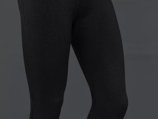 Gymnastik-Yoga-Leggings Hohe Taille 95% Polyester S / M Training Leggings