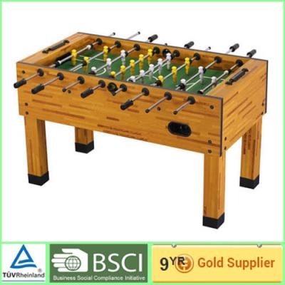 Cina MDF commerciale di spettacolo 9mm della Tabella di calcio-balilla e triangolo di plastica bianco in vendita