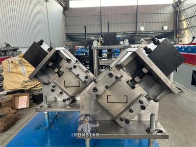 Cina 6 inch C stud and truck 2 in 1 roll forming machine in America CD and UD 2 in 1 roll forming machine U stud roll forming in vendita