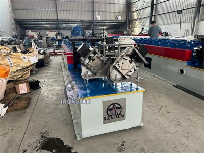 Cina 6 inch C stud and truck 2 in 1 roll forming machine in America CD and UD 2 in 1 roll forming machine U stud roll forming in vendita