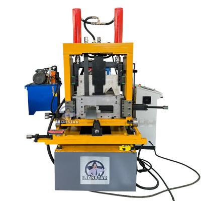 China 60-200mm automatic size changeable U purlin making machine for Kazakstan 80-300mm automatic size changeable U purlin zu verkaufen