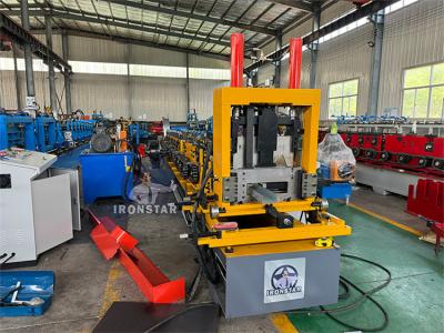 China 60-200mm automatic size changeable U purlin making machine for Kazakstan 80-300mm automatic size changeable U purlin zu verkaufen