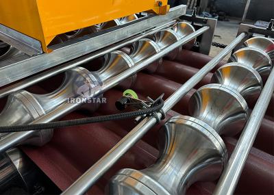 China 6 rib trapezoidal and 5 rib bamboo tile double layer roll forming machine 2 layer roll forming machine for sale
