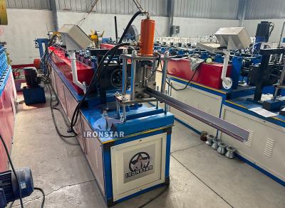 China J channel bracket roll forming machine for building in Korea Green house bracket machine Green house channel machine for sale