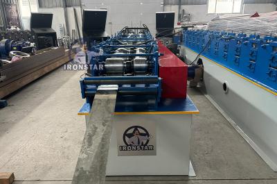 China 2 in 1 U channel roll forming machine for Nepal U shape roll forming machine U purlin roll forming machine for sale