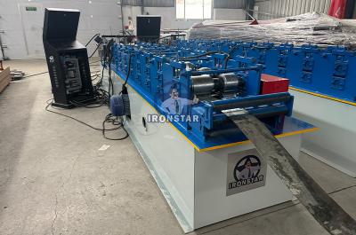 China 2 in 1 U channel roll forming machine for Nepal U shape roll forming machine U purlin roll forming machine for sale