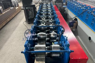 China 2 in 1 U channel roll forming machine for Nepal U shape roll forming machine U purlin roll forming machine for sale