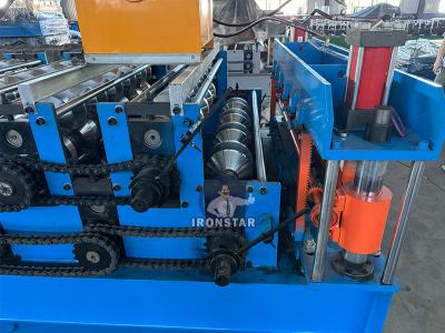 중국 헝가리에서 5비브와 6비브 트라페지오이드 잎 이중층 롤 폼 머신 판매용