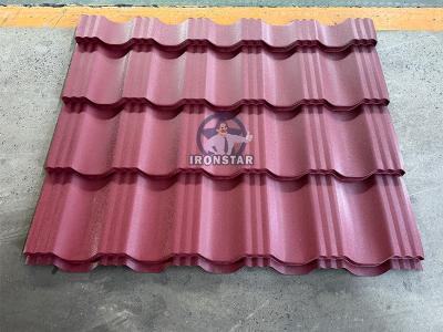 중국 슬로바키아에 대한 6개의 리브 트래페소이드 및 유리 타일 두 배층 롤 형성 기계 판매용