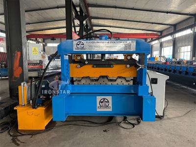China 1000mm decking floor roll forming machine for Ecuador Floor deck roll forming machine | metal deck roll forming machine for sale