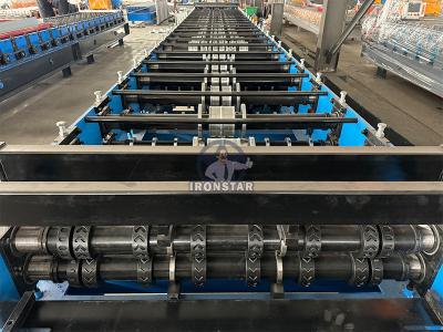 China 1000mm decking floor roll forming machine for Ecuador Floor deck roll forming machine | metal deck roll forming machine for sale
