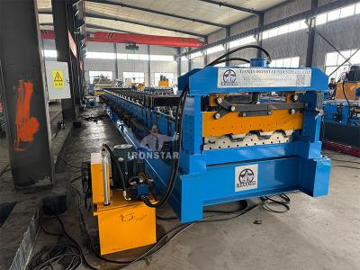 China 1000mm decking floor roll forming machine for Ecuador Floor deck roll forming machine | metal deck roll forming machine for sale