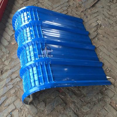 China TR4 crimping roof sheet roll forming machine in Peru Crimping machine | curving machine | automatic Horizontal crimp for sale