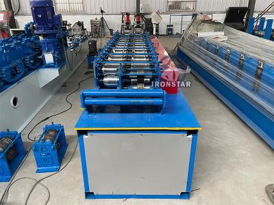 China 2 in 1 shutter door forming line for Ecuador Punching hole shutter door forming line | rolling shutter machine | shutter slat machine 2 in 1 rolling shutter machine for sale