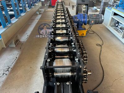 Cina 30*70mm U guide rail roll forming machine in Nicaragua in vendita