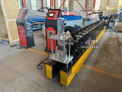 Cina 30*70mm U guide rail roll forming machine in Nicaragua in vendita