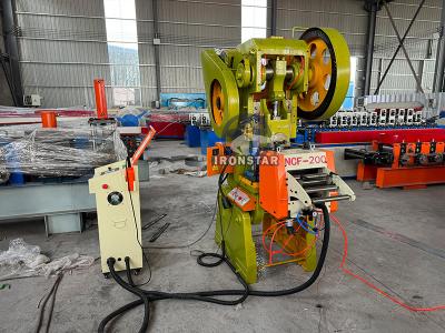 China 25ton Puncher roll forming machine tile making machinery work manual for sale