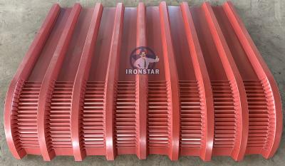 Cina IBR Crimping roof sheet roll forming machine working video in South Africa automatic Horizontal crimp machine Raw material: PPGI in vendita