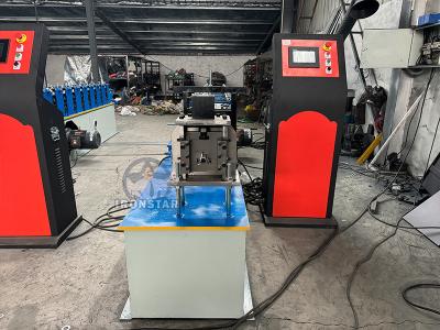 China Omega profile roll forming machine hat roll forming machine Omega channel roll forming machine Raw material: Galvanized steel for sale