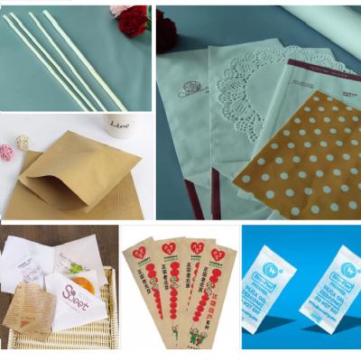 Cina Involucro normale del panino della carta da imballaggio 35gsm Oilproof 12x12 dell'alimento di Eco in vendita