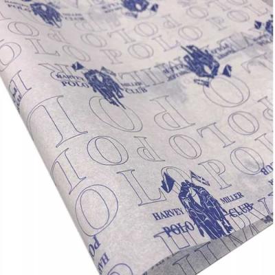 Cina 30gsm ha stampato l'involucro Logo Gift Recyclable 10gsm della bottiglia della carta velina in vendita
