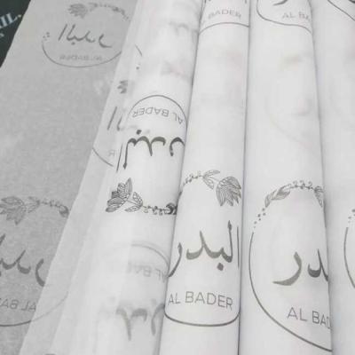 Cina decorazione dell'abbigliamento del fiore della carta da imballaggio 50gsm 100m della scarpa 22gsm in vendita