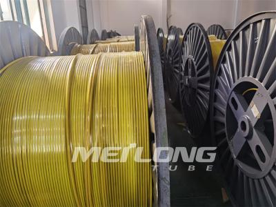 Cina La tubatura capillare ad alta pressione di UNS S32750 collega 2507 la linea in duplex tubatura capillare del teflon FEP in vendita