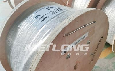 Cina Bobina arrotolata capillare luminosa pulita della tubatura di acciaio inossidabile 4 della tubatura 10000Psi 1 in vendita