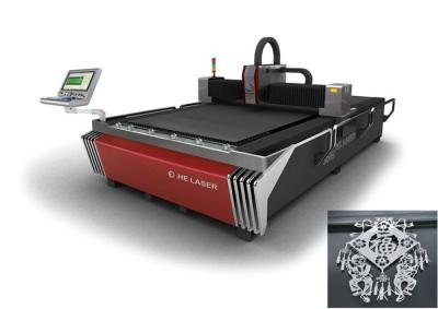 Cina Taglierina a fibra ottica del laser del metallo ad alta velocità con il servomotore che guida, sistema di controllo di CNC in vendita
