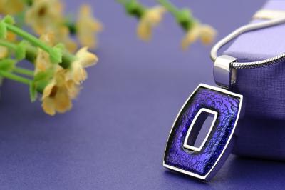 China Dichroic Glass pendant  fashion  for Women Jewelry European by original factory wholsale supplier for sale