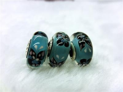 China Murano Glass Beads with Big Hole for European Bracelets original factory wholsale supplier for sale