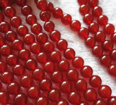 China Natural Stone Red agate beads with dril hole size Fit for bracelet necklace by original factory with Multi sizes for sale