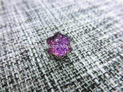 China Dichroic Glass stud earrings star shaped fashion  for Women Jewelry European by original factory wholsale supplier for sale
