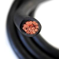 China 70mm Copper Conductor Rubber Sheathed Single Core Welding Cable for Welding Machine for sale