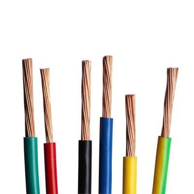 China Stranded Conductor PVC Insulated Electric Cables and Wires for Customized House Line for sale