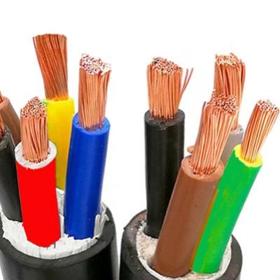 China 4 Core 1.5MM 2.5MM 4MM 6MM LOW VOLTAGE PVC Insulated and Sheathed Electrical Power Wire for sale