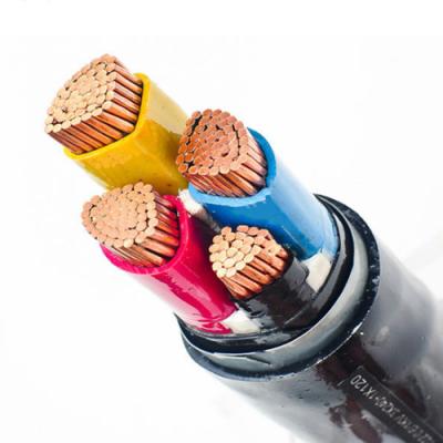 China 4 Core 1.5MM 2.5MM 4MM 6MM LOW VOLTAGE PVC Insulated and Sheathed Electrical Power Wire for sale