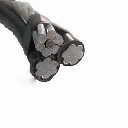 China Customized PVC Insulated ABC Cable Low Voltage 1KV Aerial Bunch Cable for sale
