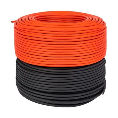 China PV1-F 1x4mm 6mm Solar Cable Low Smoking Zero Halogen Wires for Low Voltage h05vv-f for sale