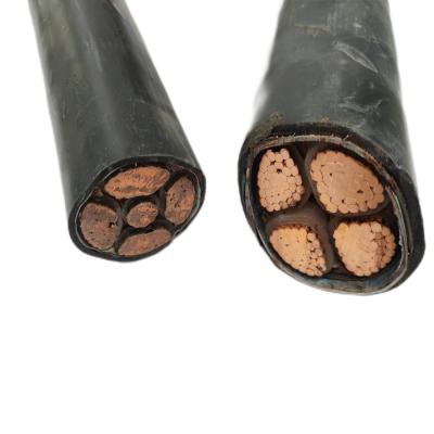 China PVC Jacket NYY 4x25mm2 XLPE Insulation Copper Conductor Power Cable for Low 12V Voltage for sale
